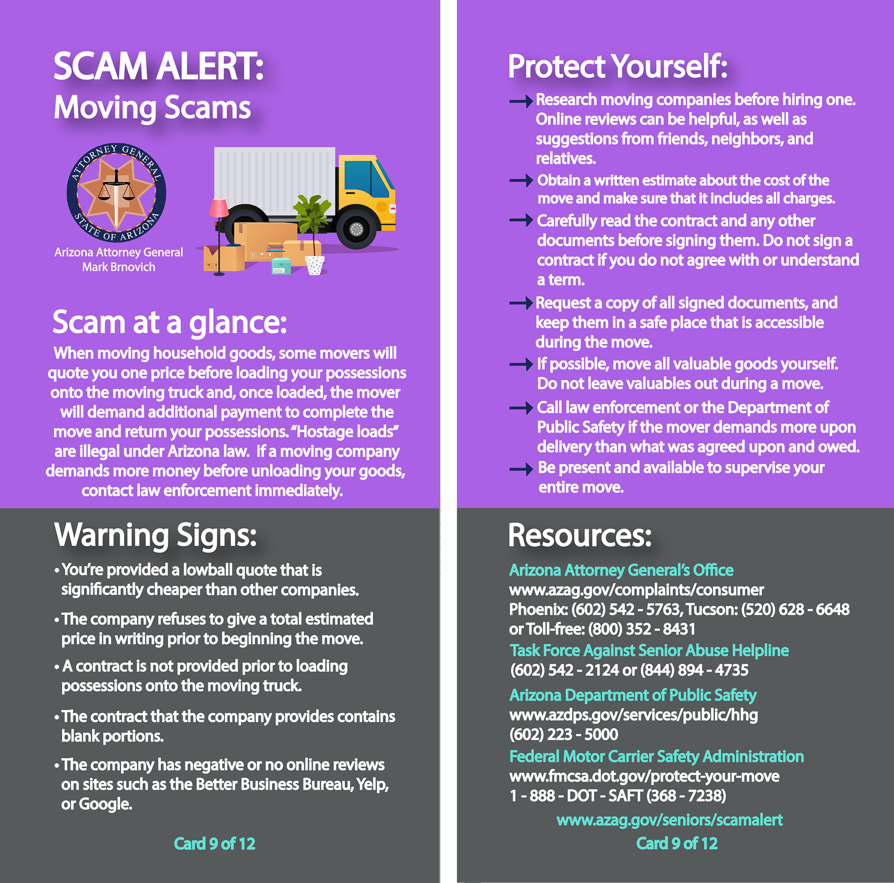 Moving Scams - American Southwest Credit Union